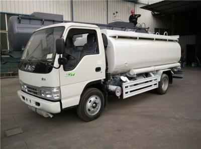 China JAC 5000 Liter Fuel Tank 4x2 Mobile Oil Q235 Fuel Dispenser Truck for sale