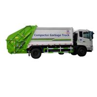 China Hydraulic Rubbish Compactor Garbage Truck Self-Loading 12m3 10cbm for sale