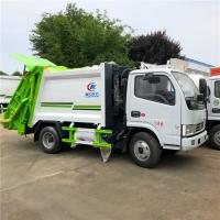 China Hydraulic Waste Compactor Garbage Truck 7m3 4*2 Manual Transmission for sale