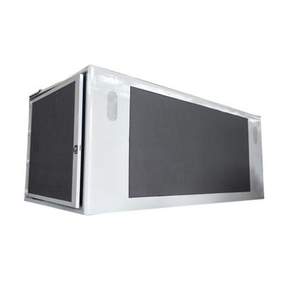 China 12ft 14ft LED Billboard Trailer , 16ft 18ft LED Truck Advertising CCC for sale