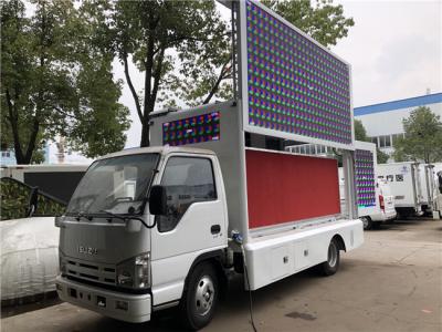 China P5 LED Advertising Mobile Billboard Truck Lhd Diesel Fuel Type With Generator And Speakers for sale