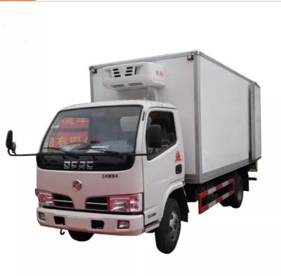 China 4*2 Freezer Refrigerator Box Truck Dongfeng 5 Tons -5 to -15 degree for sale