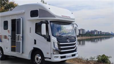 China Motorhome Camper RV Caravan Van Fiberglass With Diesel Engine Automatic Transmission for sale