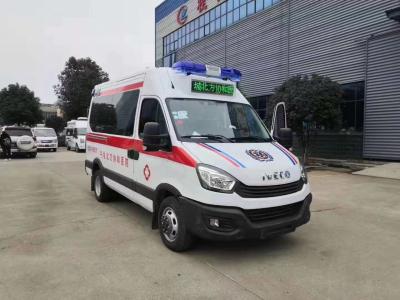China Left Hand Drive 3610mm Hospital Ambulance With Gross Vehicle Weight Appro X 4000 for sale