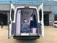 China IVECO Automatic/Manual Hospital Ambulance With Appro X 2970kg Net Weight Type 3 Ambulance For Sale for sale