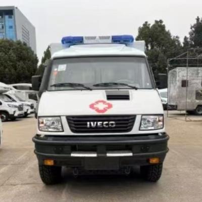 China 3610mm Wheelbase Emergency Ambulance Car Medical Equipment for sale