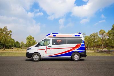 China Mini Ambulance Complete Accessories 4x2 4x4 LHD/RHD Emergency Ambulance Car for sale