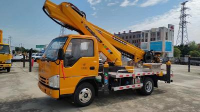 China 7.00R16 Tire Type Diesel Aerial Platform Truck For Efficient Vertical Access for sale