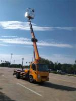 China 3.5T Rear Axle Loading Aerial Work Platform For Truck - QuanChai Q23-132E60 Model for sale