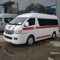 China Max speed 150km/h Japanese Foton ambulance With ABS   Mobile Clinic Vehicle for sale