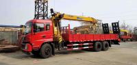 China 2 Axle Lorry Mounted Crane With Yuchai Engine For Easy Maneuvering for sale
