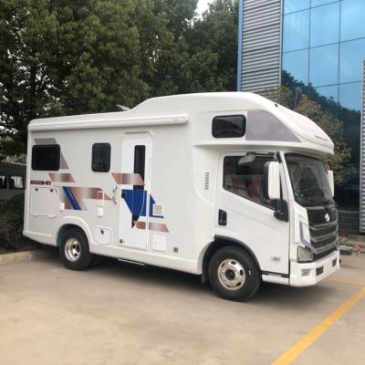 China Yuejin Foton Outdoor Camper Van Automatic Transmission  4*2 Motorhome RV Caravan for sale