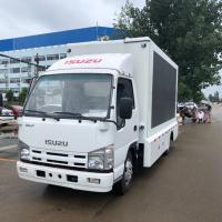 China Isuzu P5 P6 P4 Truck Mounted Led Display 3840*1728mm Mobile LED Screen Trailer 102HP for sale