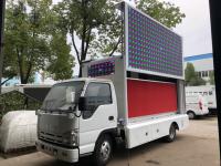 China LED Roving Advertising Truck Japan Brand 4.2m Small Led Mobile Stage Truck for sale