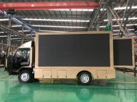 China Isuzu Outdoor Mobile LED Screen Advertising Display Billboard Trucks for sale