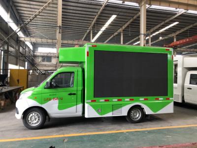 China Euro 5 Outdoor P4 Full Color Led Billboard Mobile Advertising Digital Media Truck for sale