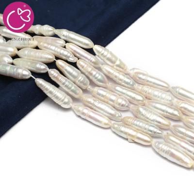 China 5-8mm Cylindrical Baroque Pearl Beads Irregular Baroque Pearl for DIY Jewellery Making for sale