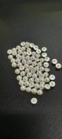 China 3mm 4mm 5mm 6mm 8mm  Round Cabochon Half Round ABS Plastic Pearl for Shoes Bag Making for sale
