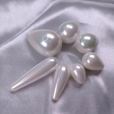China Factory Direct Wholesale High Quality Water Drop Loose Beads Shell Beads Handmade Beading Materials DIY Jewellery Accessories for sale