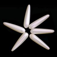 China Factory Price 6x8mm, 7x13mm, 8x10mm Teardrop Shape Glass Pearls with Half Drilled for DIY Earring Jewelry Making for sale