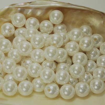 China Multi Size White Beads Handmade Factory Price Imitation Loose Pearl in Bulk for sale