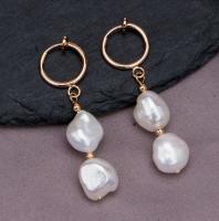 China Freshwater Necklace Baroque Pearls Natural Women 10mm Jewelry Sets Gold Plated Opp Bag Wholesale Stainless Steel Jewelry Sets for sale
