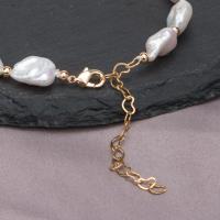 China Freshwater Necklace Baroque Pearls Natural Women 10mm Jewelry Sets Gold Plated Opp Bag Wholesale Stainless Steel Jewelry Sets for sale