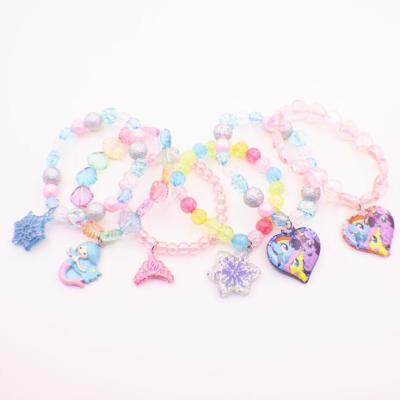 China Hot Sale Little Girls Custom  Children Bracelets and Children Pearl Bracelet for sale