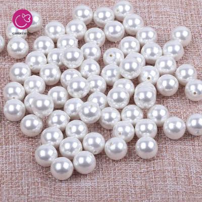 China Wholesale 3A Loose Pearls Round Half-hole White 7mm 8mm 9mm Natural Freshwater Pearl for Jewelry for sale