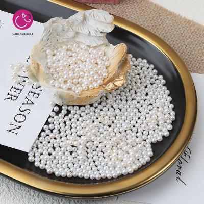 China Natural Pearls Wholesale 2.3-2.5 mm White Small Tiny Round Shape Freshwater Pearl Loose Beads for sale