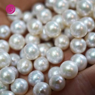 China New High Quality Loose Round Pearls Fresh Water Natural White Color 8mm Pearls Loose Pearls White for sale