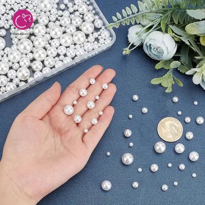 China 2-8mm Natural Real Beads Pearl Wholesale Price Half Drilled Freshwater Pearl Button Pearl for DIY Jewelry for sale