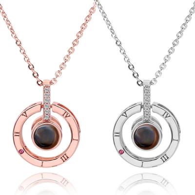 China Nanotechnology Memory Love Necklace for Women Fashion Jewelry for sale