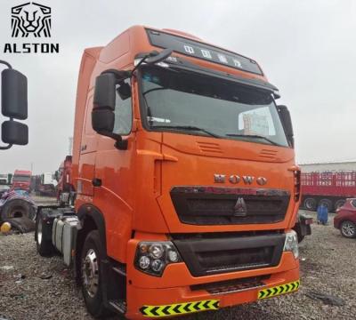China Sinotruk Howo T7H 480hp MAN Engine Used Tractor Truck 4x2 with Hydraulic Retarder for sale