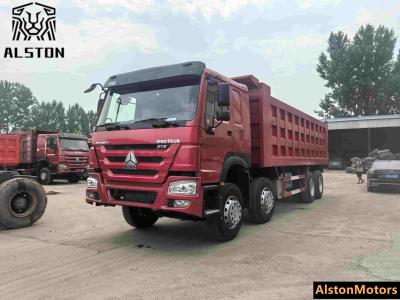China Used HOWO 375HP 8x4 Dump Truck for Sale in Guinea – Mining Ready for sale