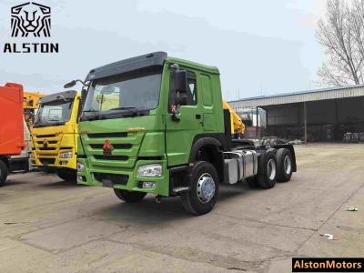 China Used HOWO 6x4 371HP Tractor Truck Nigeria – 1000L Fuel Tank for sale
