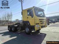 China Used Sinotruk Howo 6x4 Tractor Truck 375HP for Sale in Angola for sale