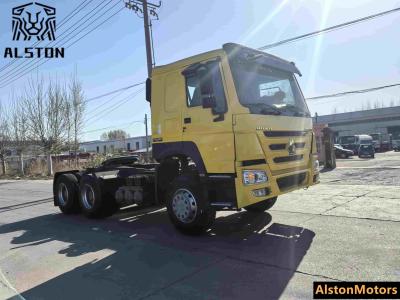 China Used Sinotruk Howo 6x4 Tractor Truck 375HP for Sale in Angola for sale
