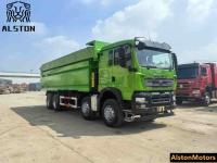 China Used Sino Howo TX 400HP 8x4 Dump Truck for Sale in Guinea for sale