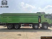 China Used Sino Howo TX 400HP 8x4 Dump Truck for Sale in Guinea for sale