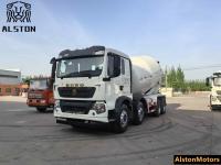 China Used HOWO TX 8x4 340HP Mixer Truck for Sale in UAE Euro 5 for sale