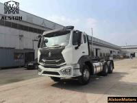 China Used Sinotruk Howo N7 6x4 Tractor Truck 371HP for Sale in Ghana for sale