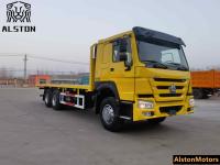 China Refurbished Used HOWO 6x4 Flatbed Cargo Truck for Sale for sale