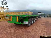 China Flatbed Semi Trailer for Sale | 12m 45ft Container Trailer for sale