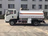 China Light Duty 4000L 5000L 120HP 4x2 Petrol Tanker Truck for sale