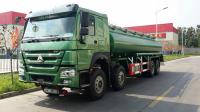 China 25000L 8x4 Diesel Fuel Tanker Truck Sinotruk Howo 371HP 12 Wheeler for sale
