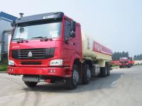 China Heavy Duty 8x4 20000L 30000L Fuel Oil Tanker Truck Big Capacity for sale
