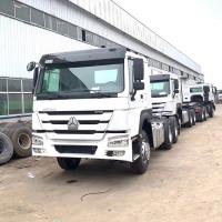 China 10 Wheeler Used Tractor Trucks , Howo 371 6x4 Used Trailer Head for sale