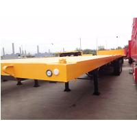 China Heavy Duty 20ft 40ft Flatbed Container Semi Trailer for sale