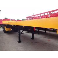 China Heavy Duty 20ft 40ft Flatbed Container Semi Trailer for sale